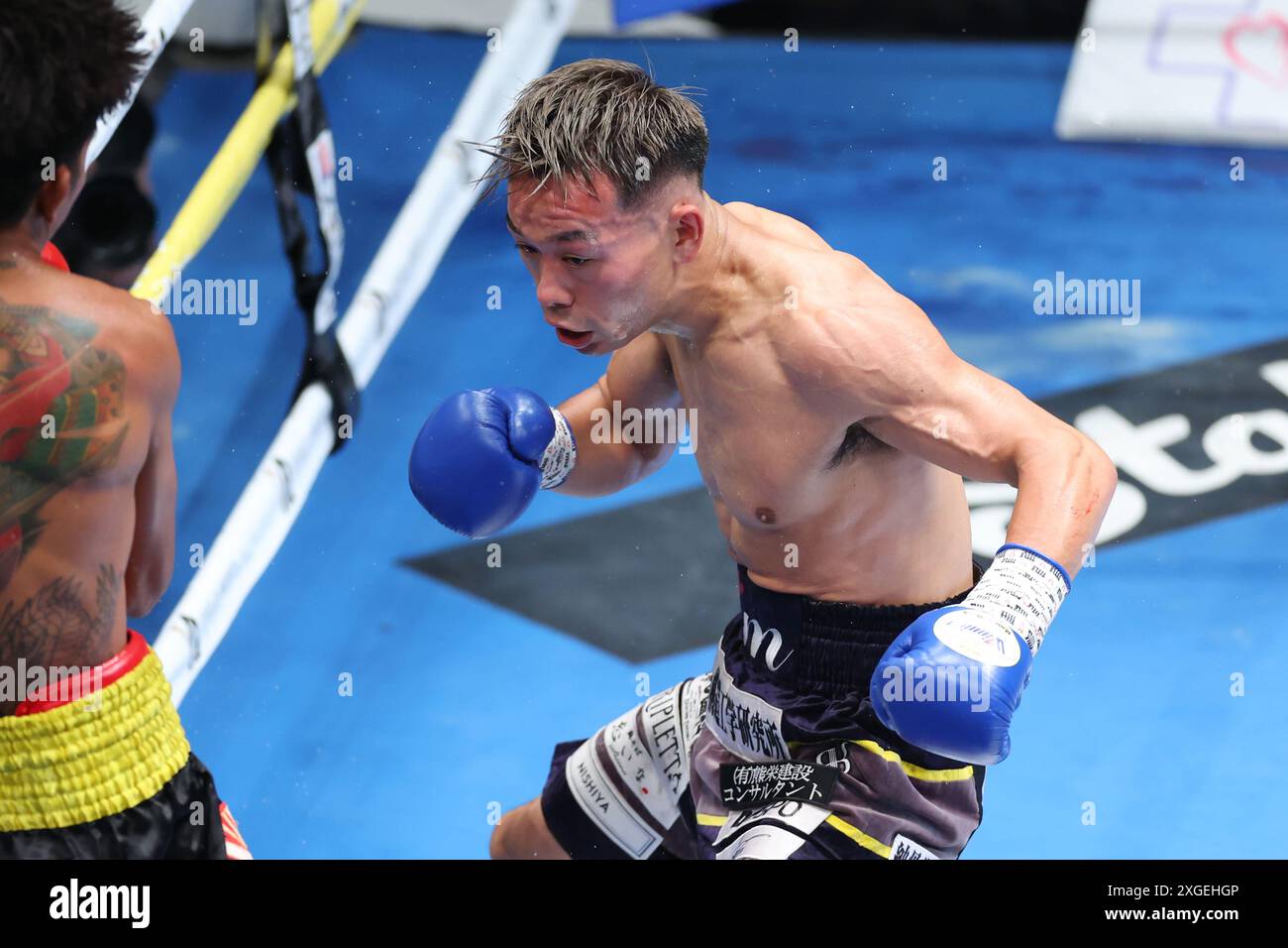 Tokyo, Japan. 7th July, 2024. Seiya Tsutsumi (JPN) Boxing : 10R 56.0kg ...