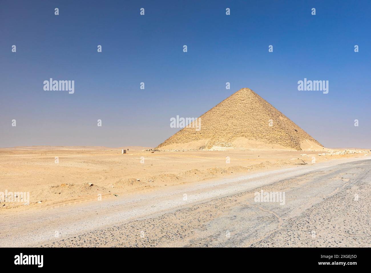 Red Pyramid(North Pyramid), Pyramid of Pharaoh Sneferu(Snofru, Snefru ...