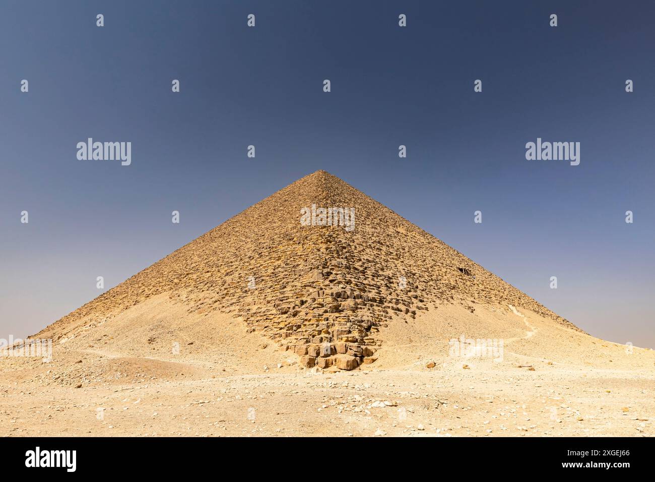 Red Pyramid(North Pyramid), Pyramid of Pharaoh Sneferu(Snofru, Snefru ...