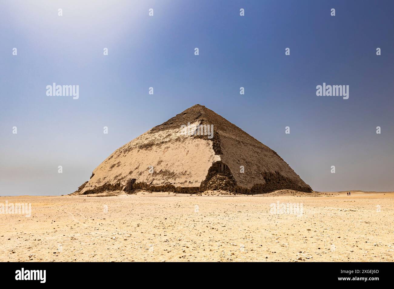 Bent Pyramid, Pyramid of Pharaoh Sneferu(Snofru, Snefru), Dahshur ...