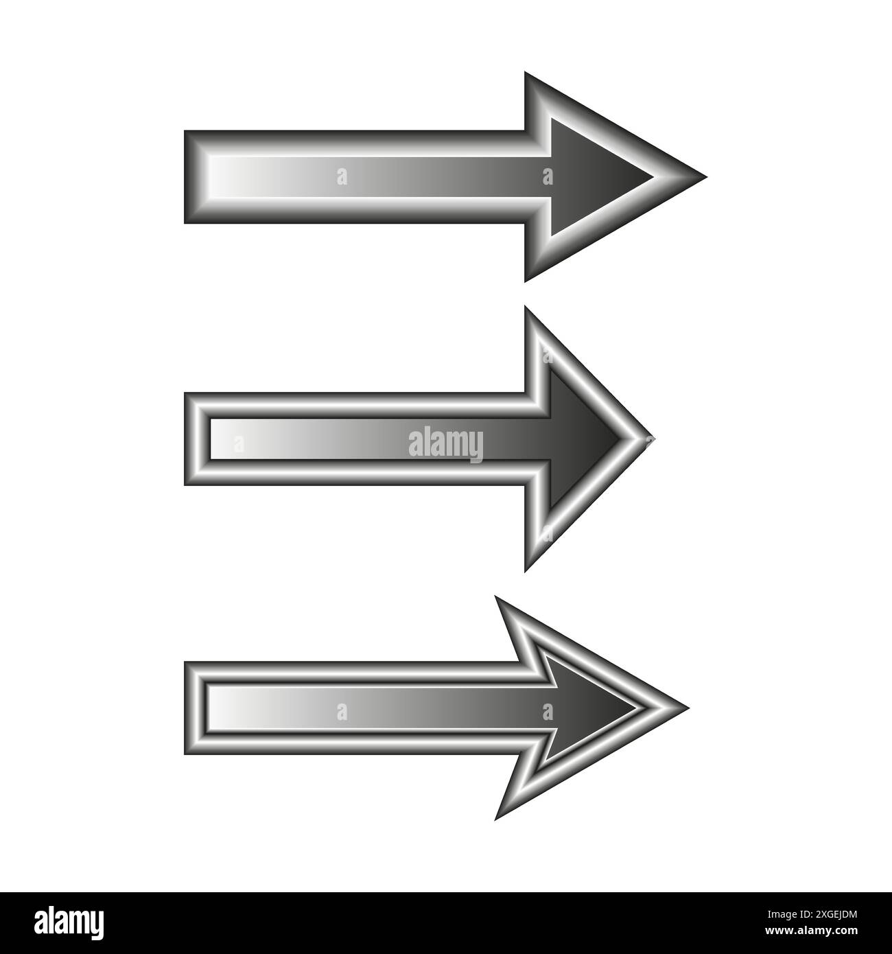 Silver arrows design hi-res stock photography and images - Alamy