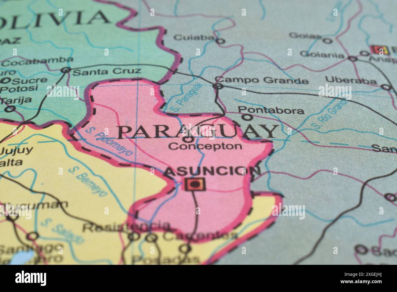 Paraguay location hi-res stock photography and images - Alamy