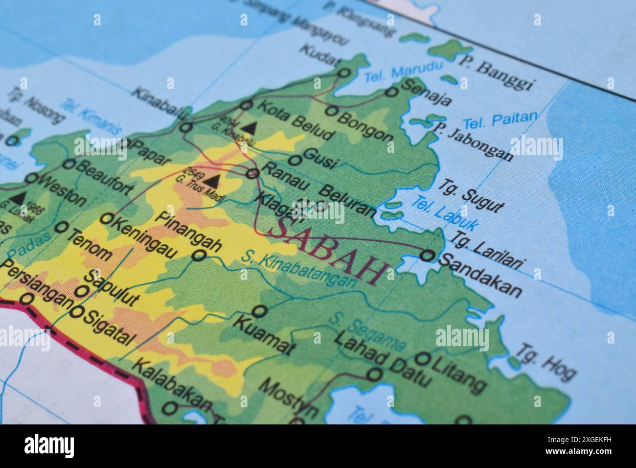 Malaysia city map hi-res stock photography and images - Alamy