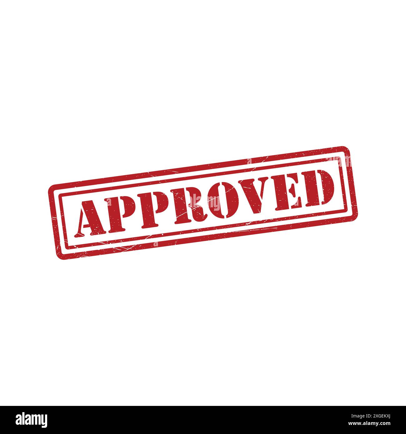 approved rubber stamp icon vector design template in white background ...