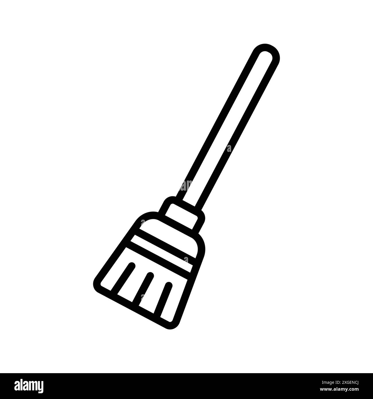 broom icon vector design template in white background Stock Vector ...