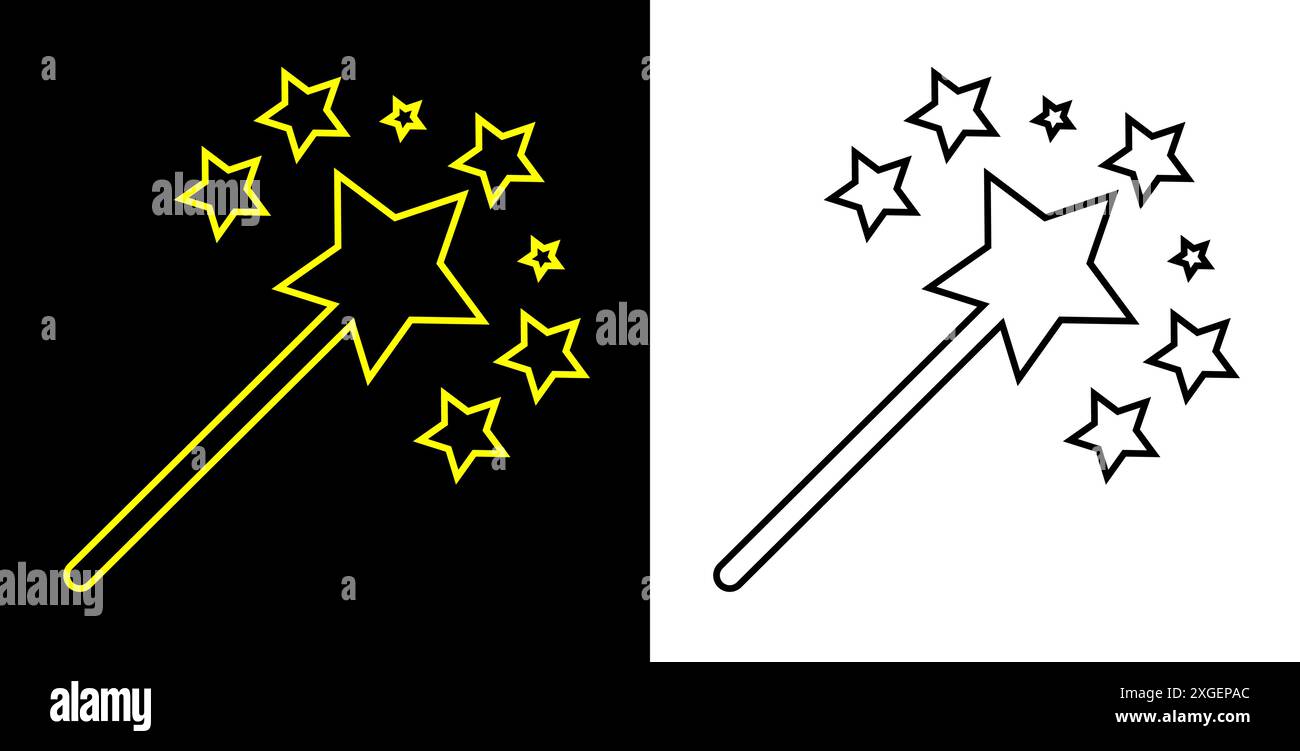 Wand icons hi-res stock photography and images - Alamy