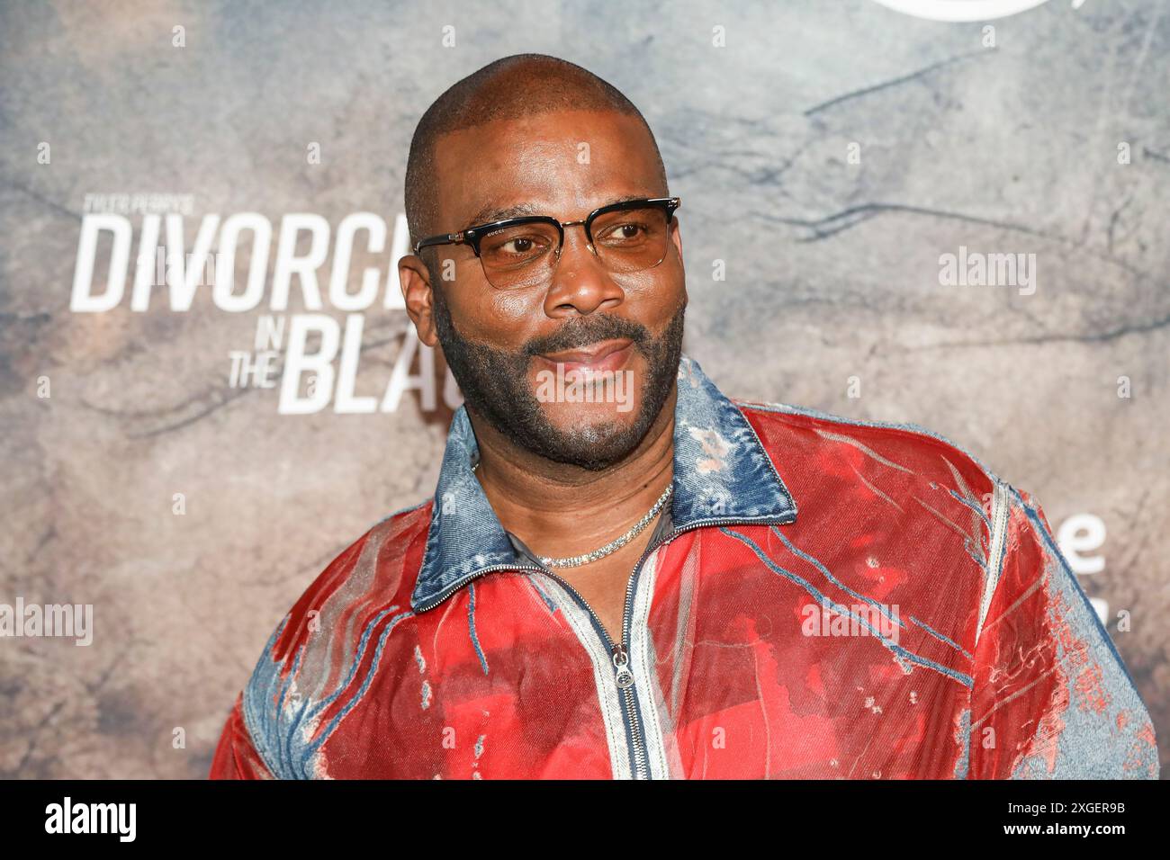 Director Tyler Perry attends the premiere of "Tyler Perry's Divorce in ...