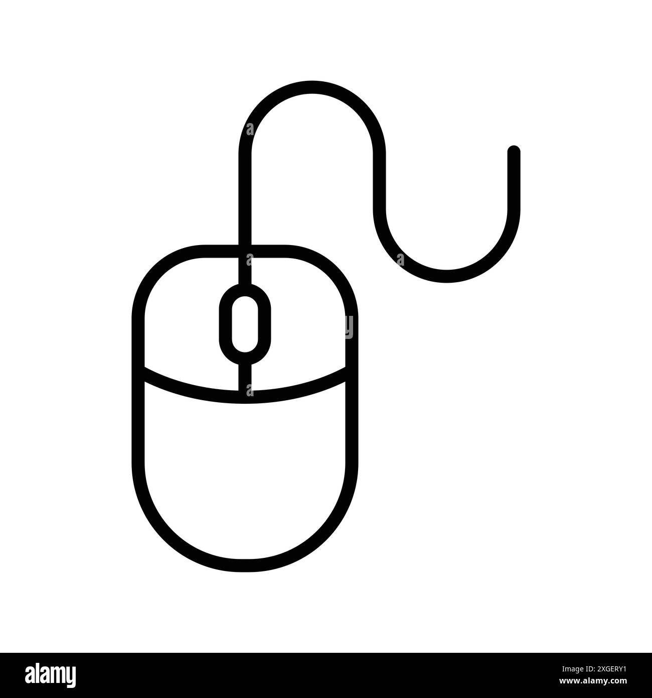 computer mouse icon vector design template in white background Stock Vector Image & Art - Alamy