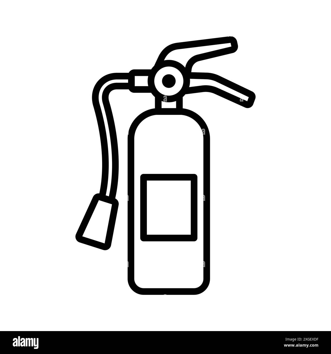 fire extinguisher icon vector design template in white background Stock ...