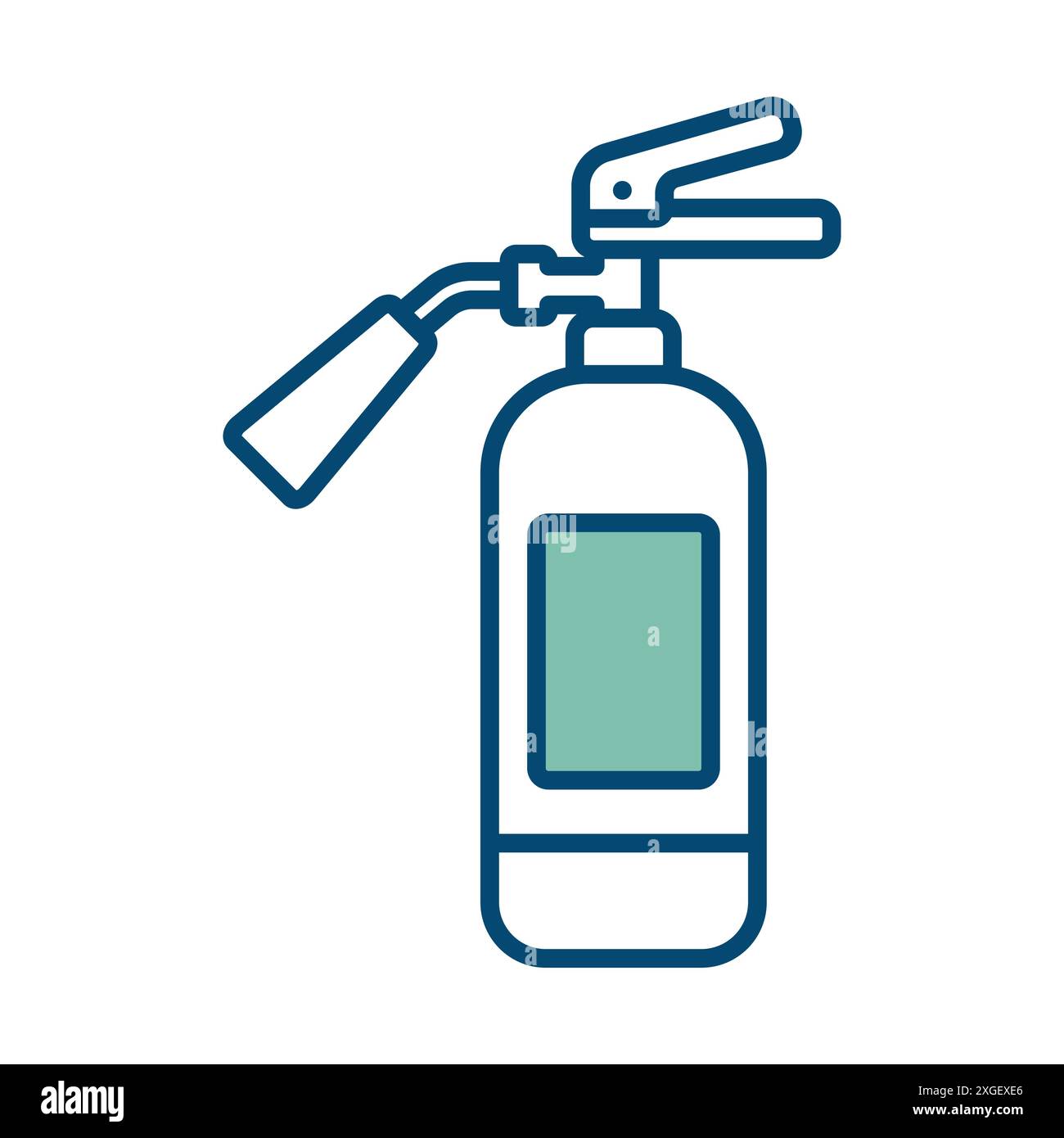 fire extinguisher icon vector design template in white background Stock ...