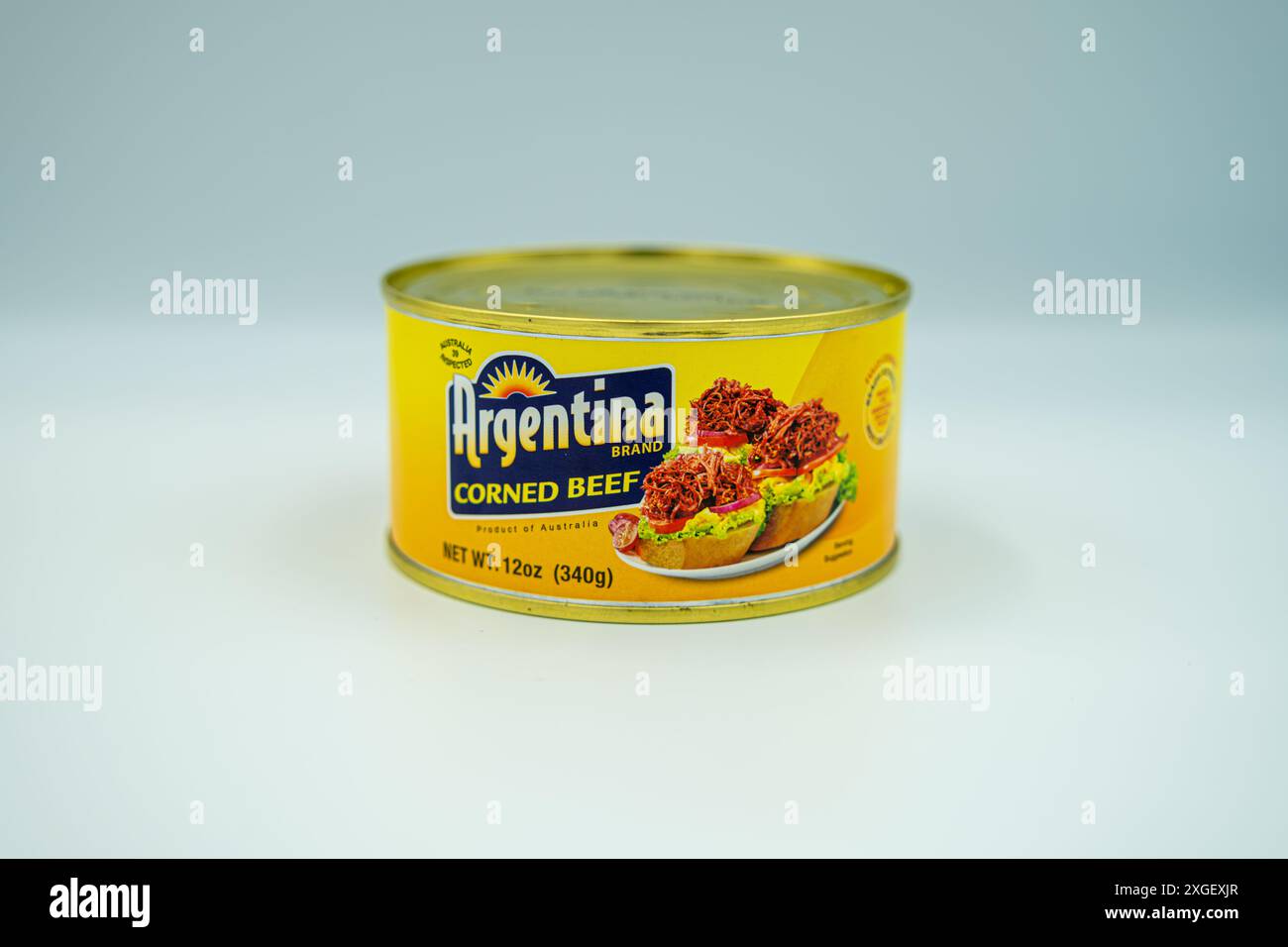 Argentina Corned Beef which is famous in the Philippines Stock Photo ...