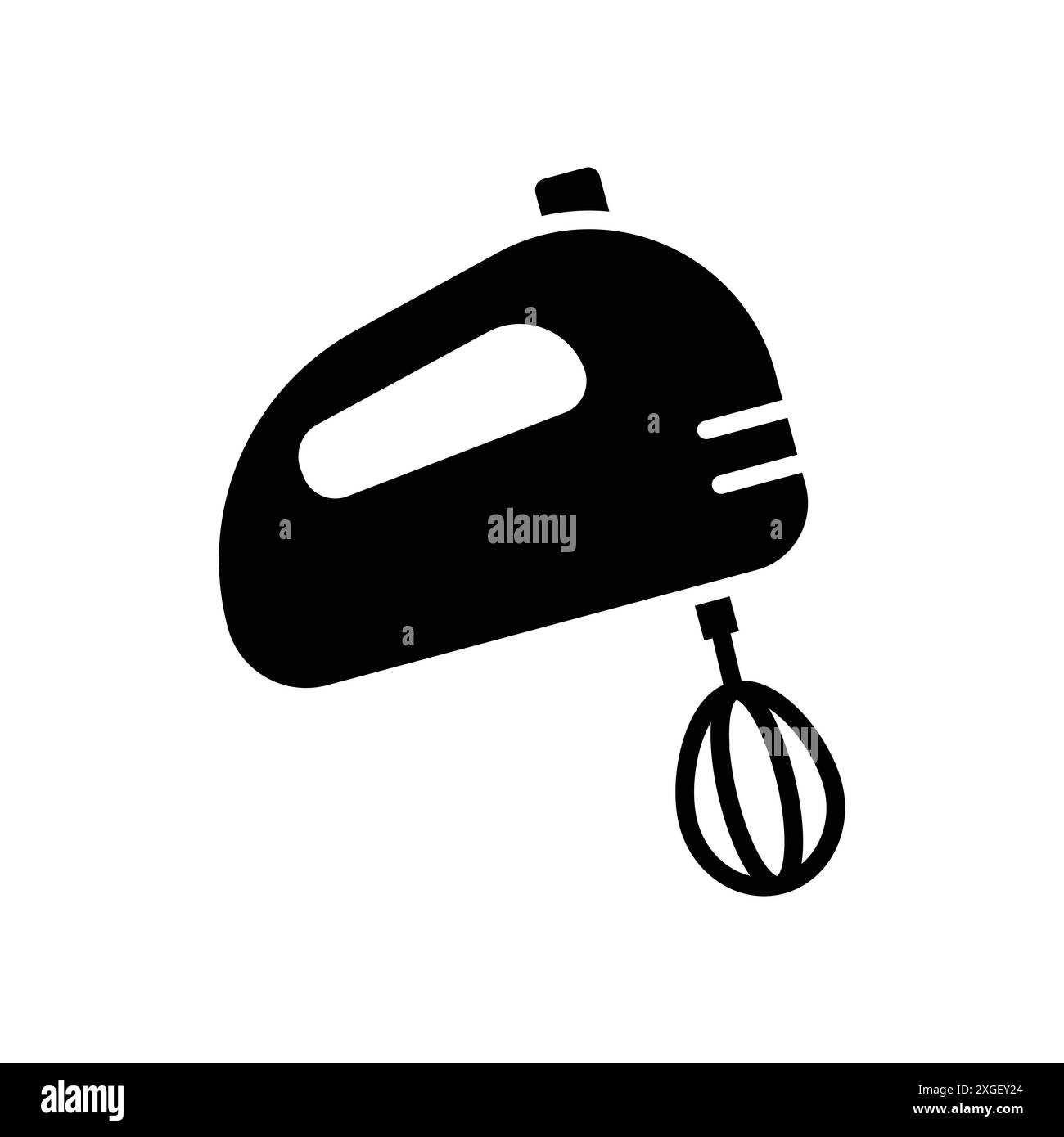 hand mixer icon vector design template in white background Stock Vector ...