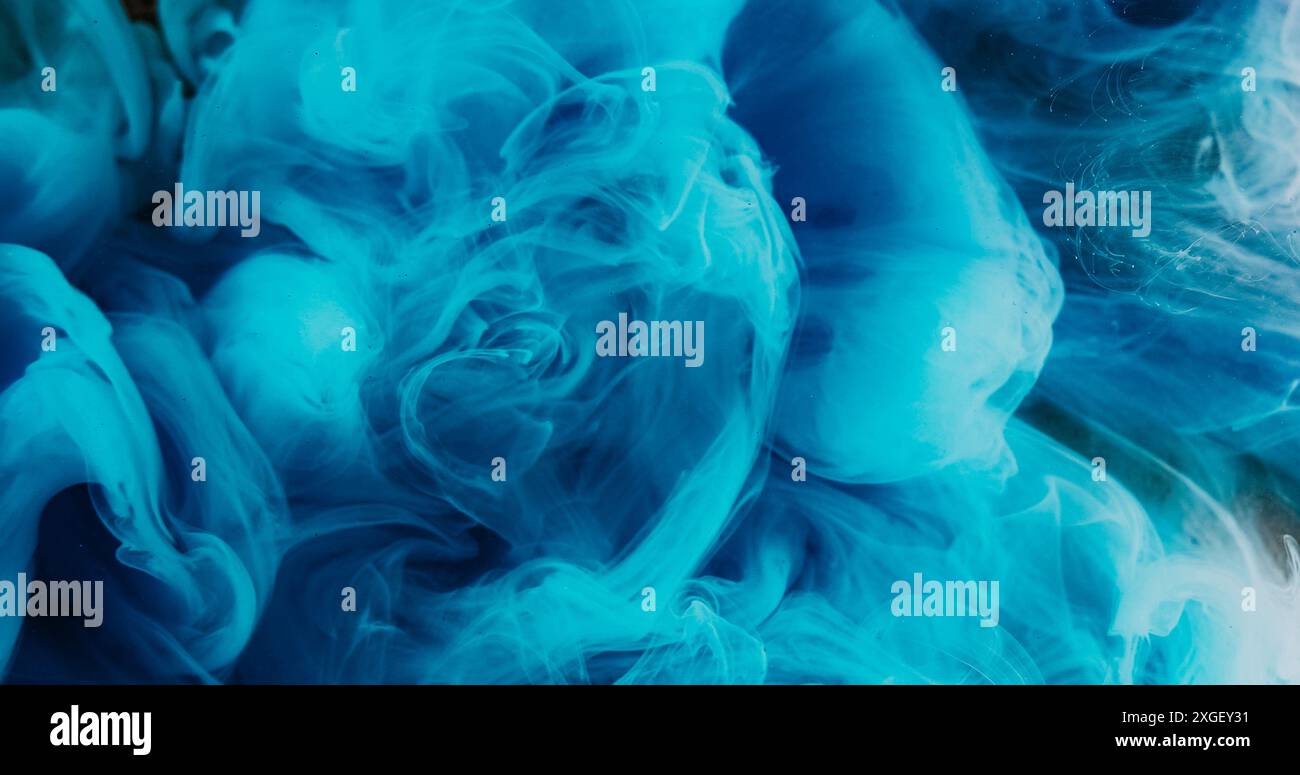 Smog fluid. Vapor fog. Glitter dust particles fantasy ink blend dynamic ...