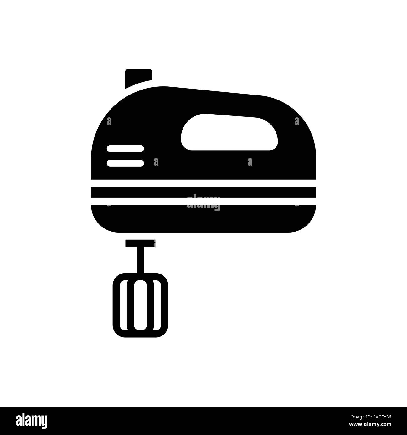 hand mixer icon vector design template in white background Stock Vector ...