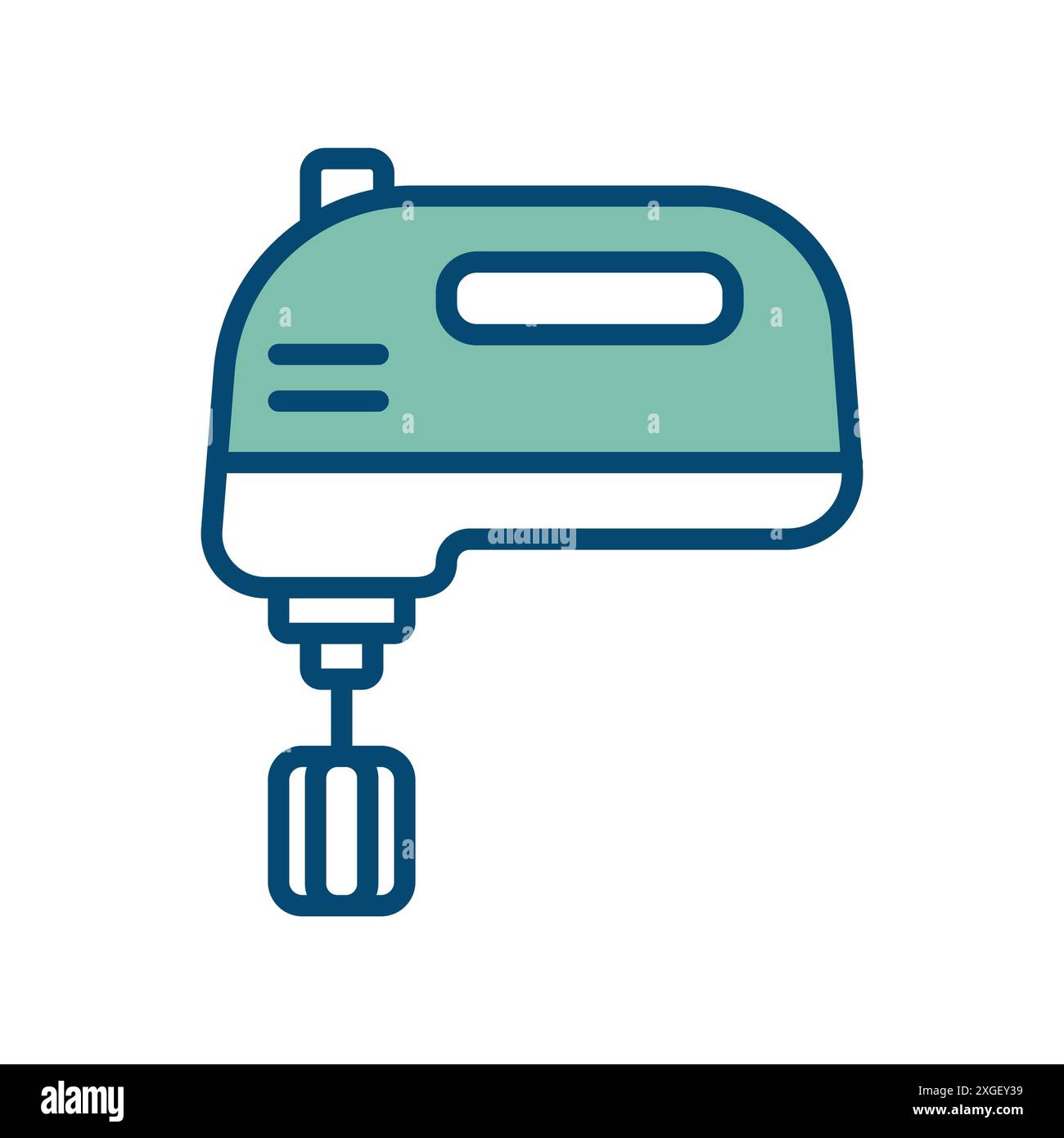 hand mixer icon vector design template in white background Stock Vector ...