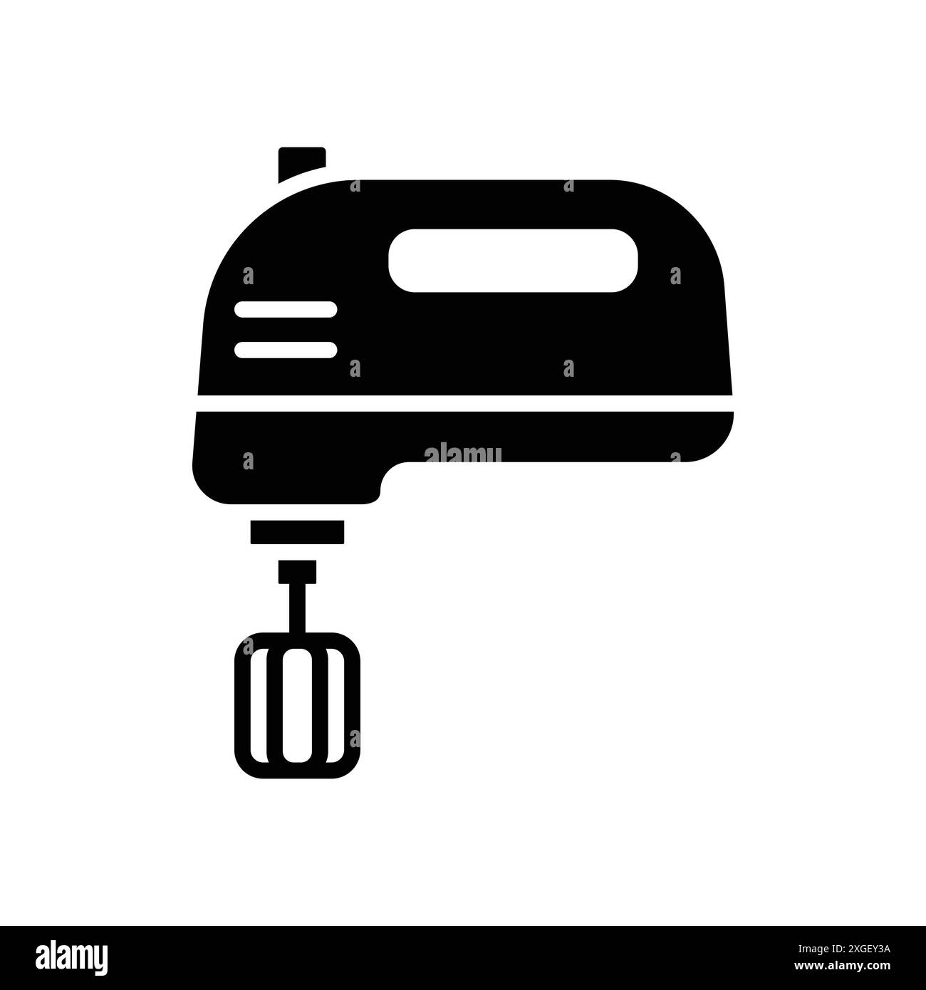 hand mixer icon vector design template in white background Stock Vector ...