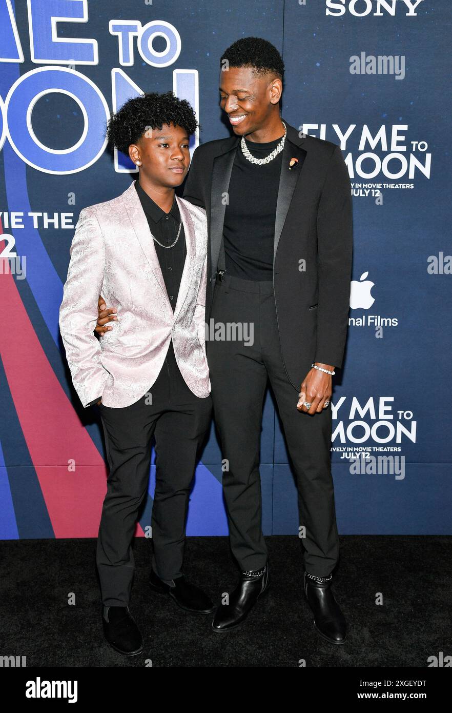 Elliot Elise Watkins, left, and Donald Elise Watkins attend the world ...