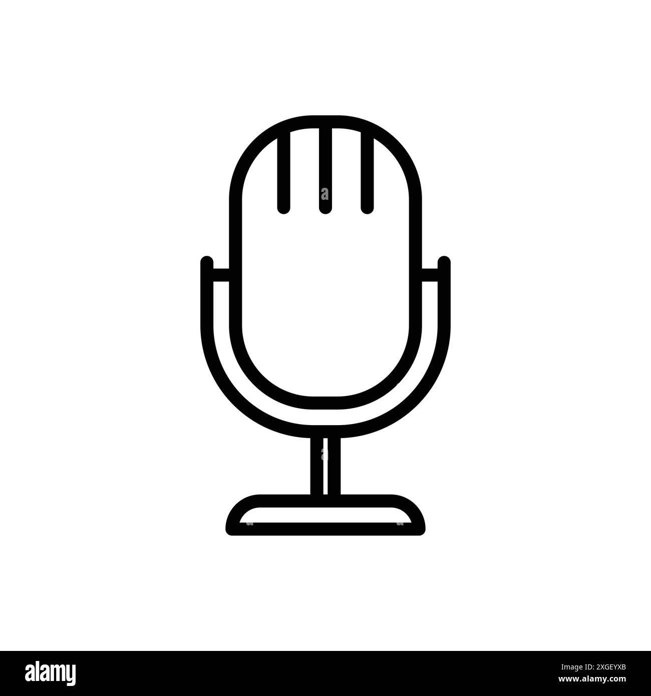 Old radio in black and white Cut Out Stock Images & Pictures - Alamy