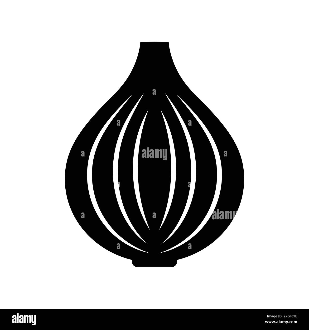 onion icon vector design template in white background Stock Vector ...
