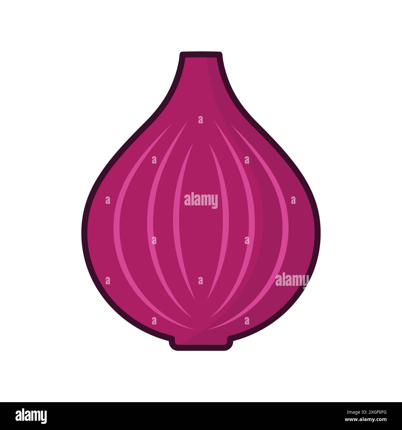 onion icon vector design template in white background Stock Vector ...