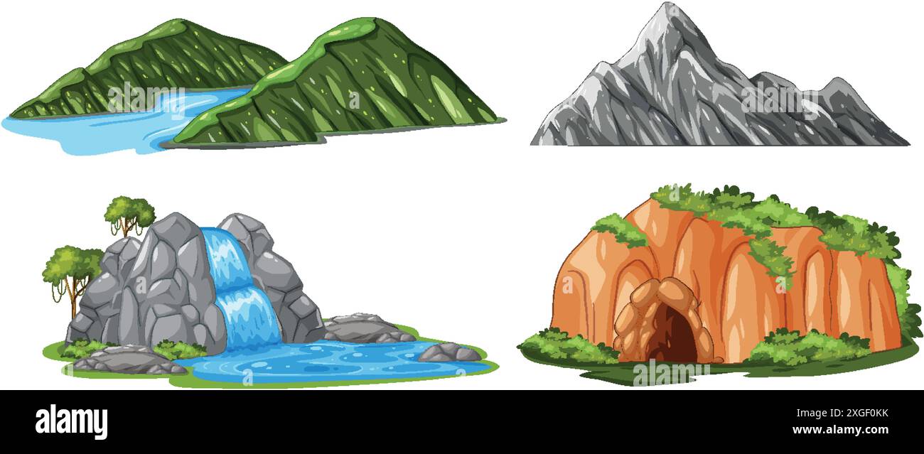 Landscapes format Stock Vector Images - Alamy