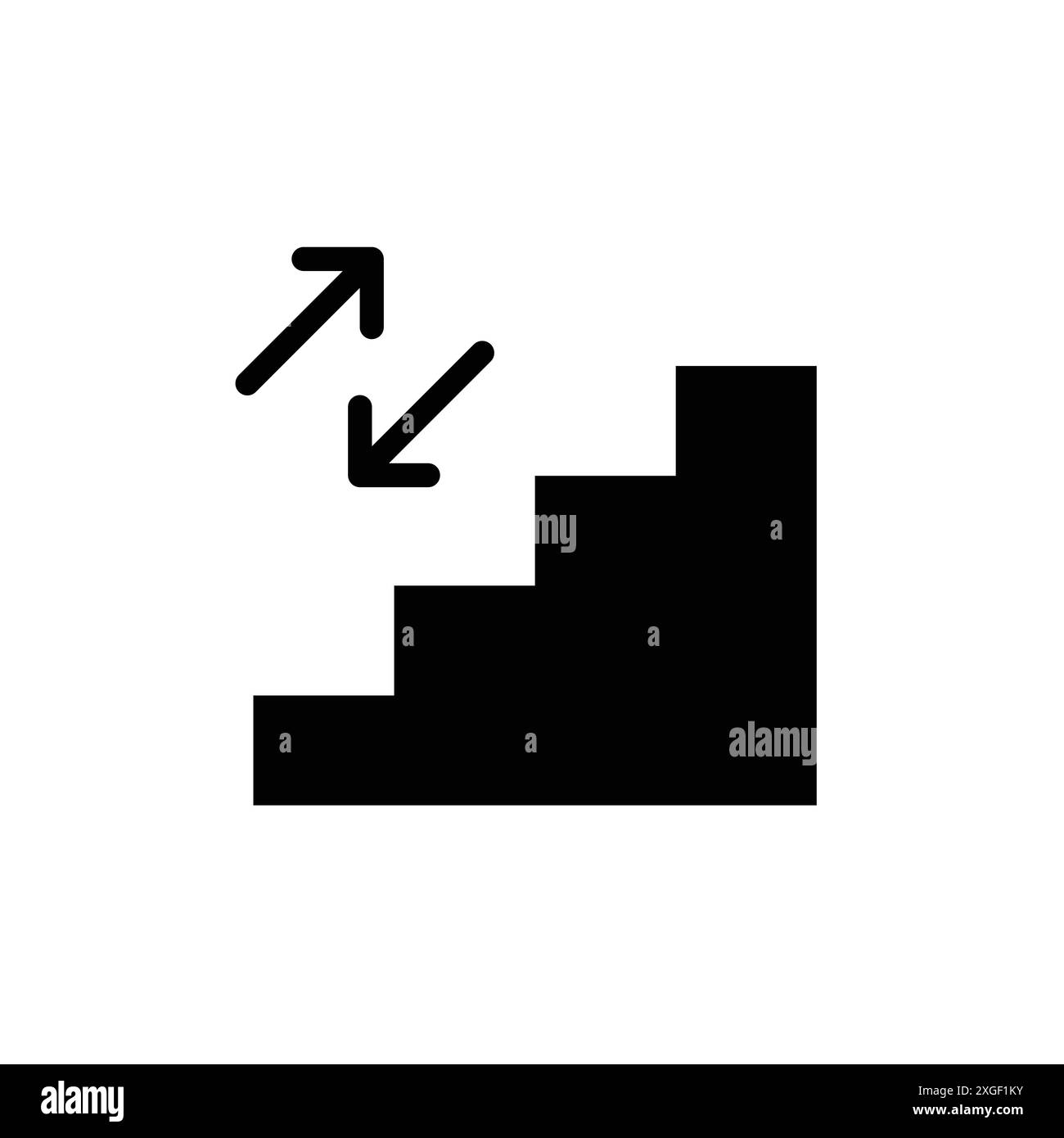 stairs icon vector design template in white background Stock Vector ...