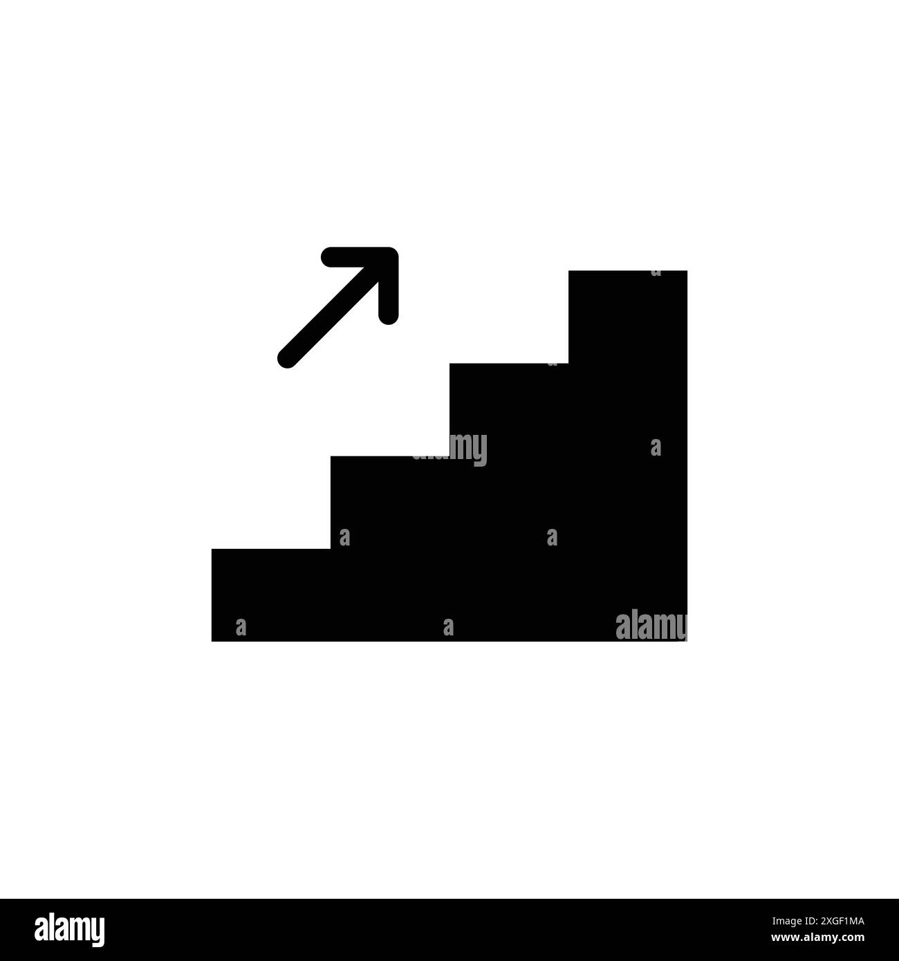 stairs icon vector design template in white background Stock Vector ...