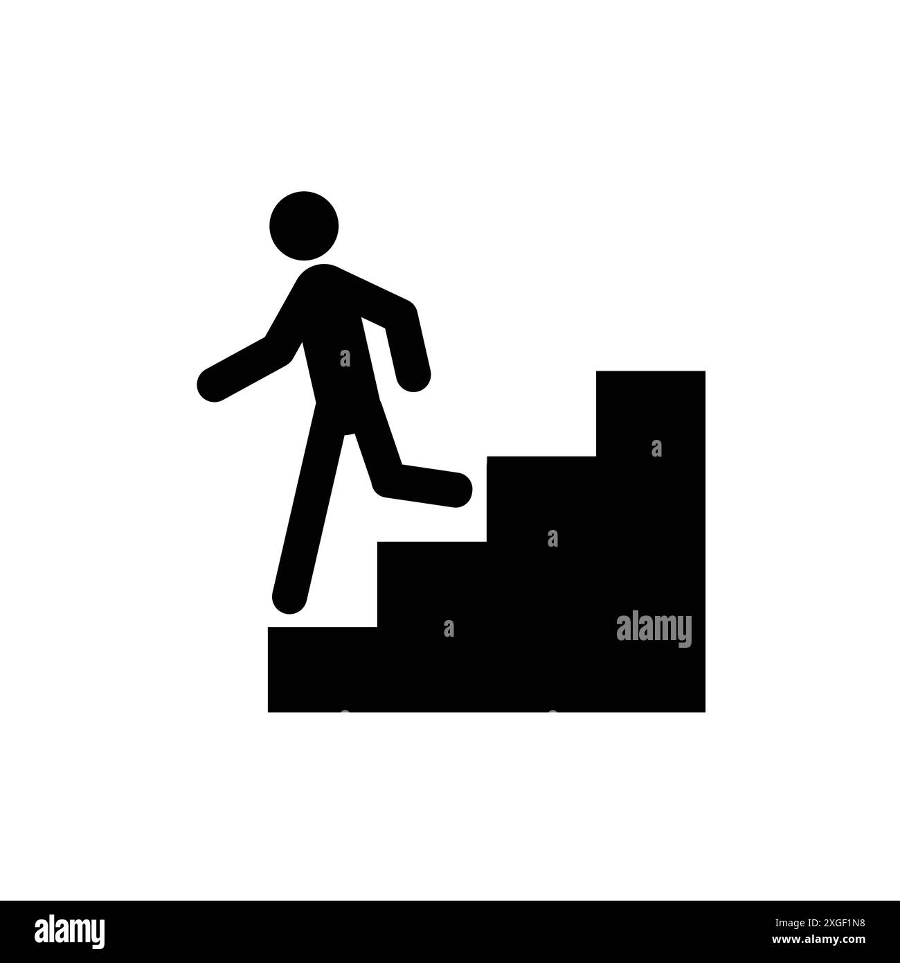 stairs icon vector design template in white background Stock Vector ...