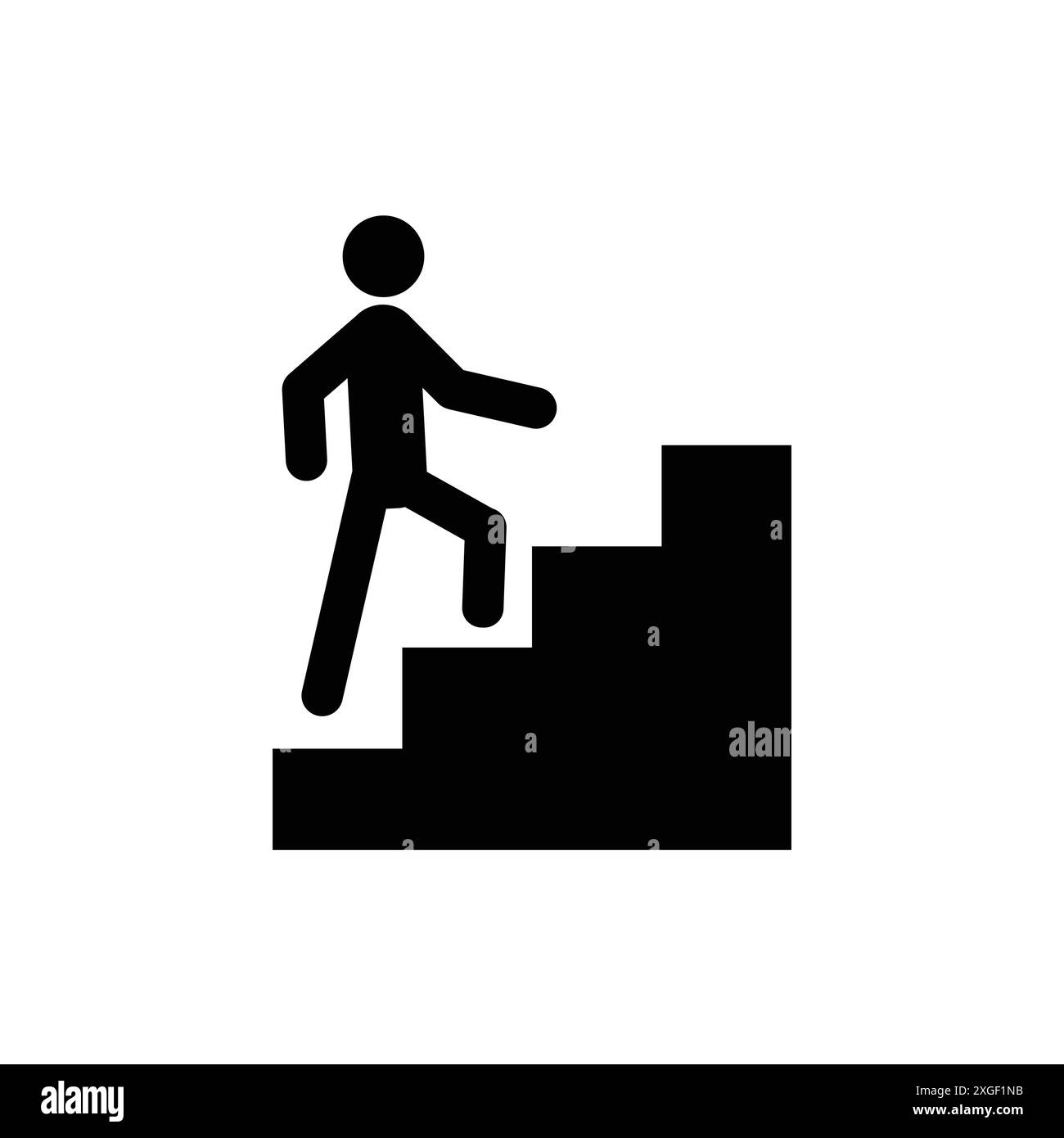 stairs icon vector design template in white background Stock Vector ...