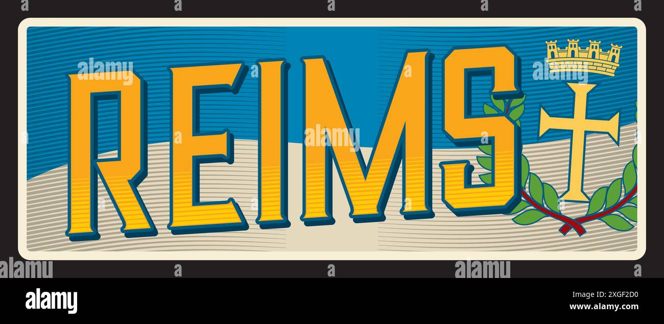 Rheims reims Stock Vector Images - Alamy