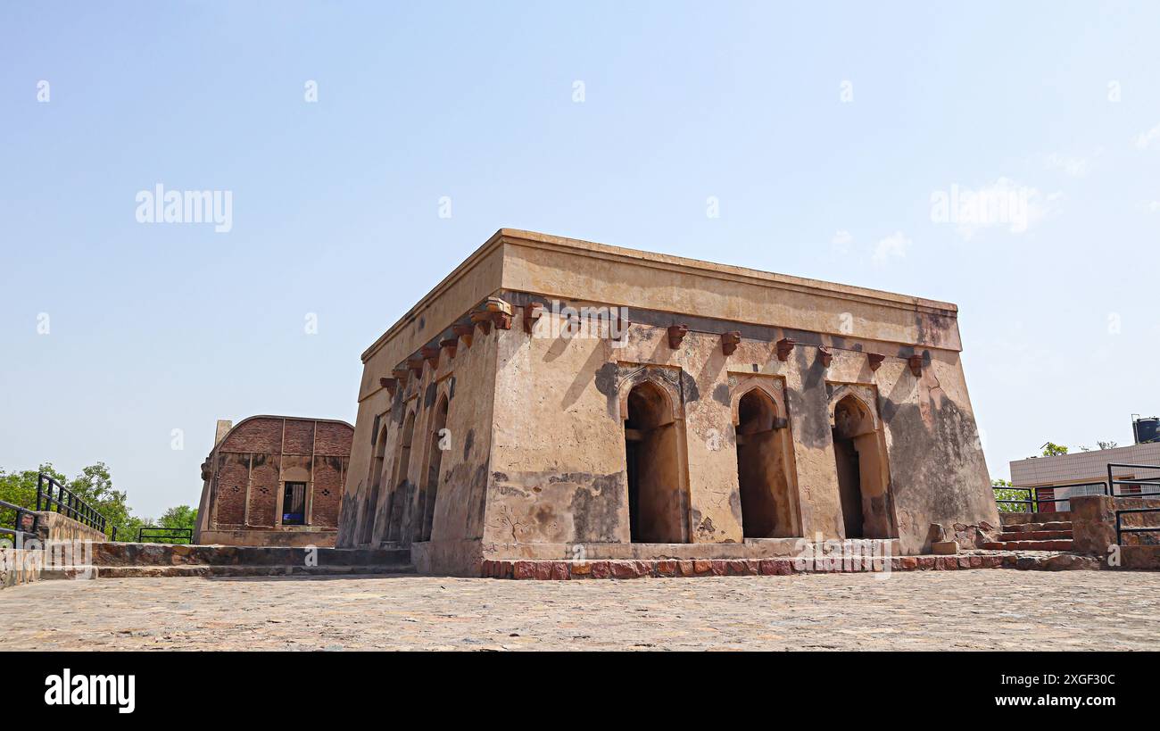 View of Gujri Mahal, built by Firoz Shah Tughlaq for his beloved Gujri ...