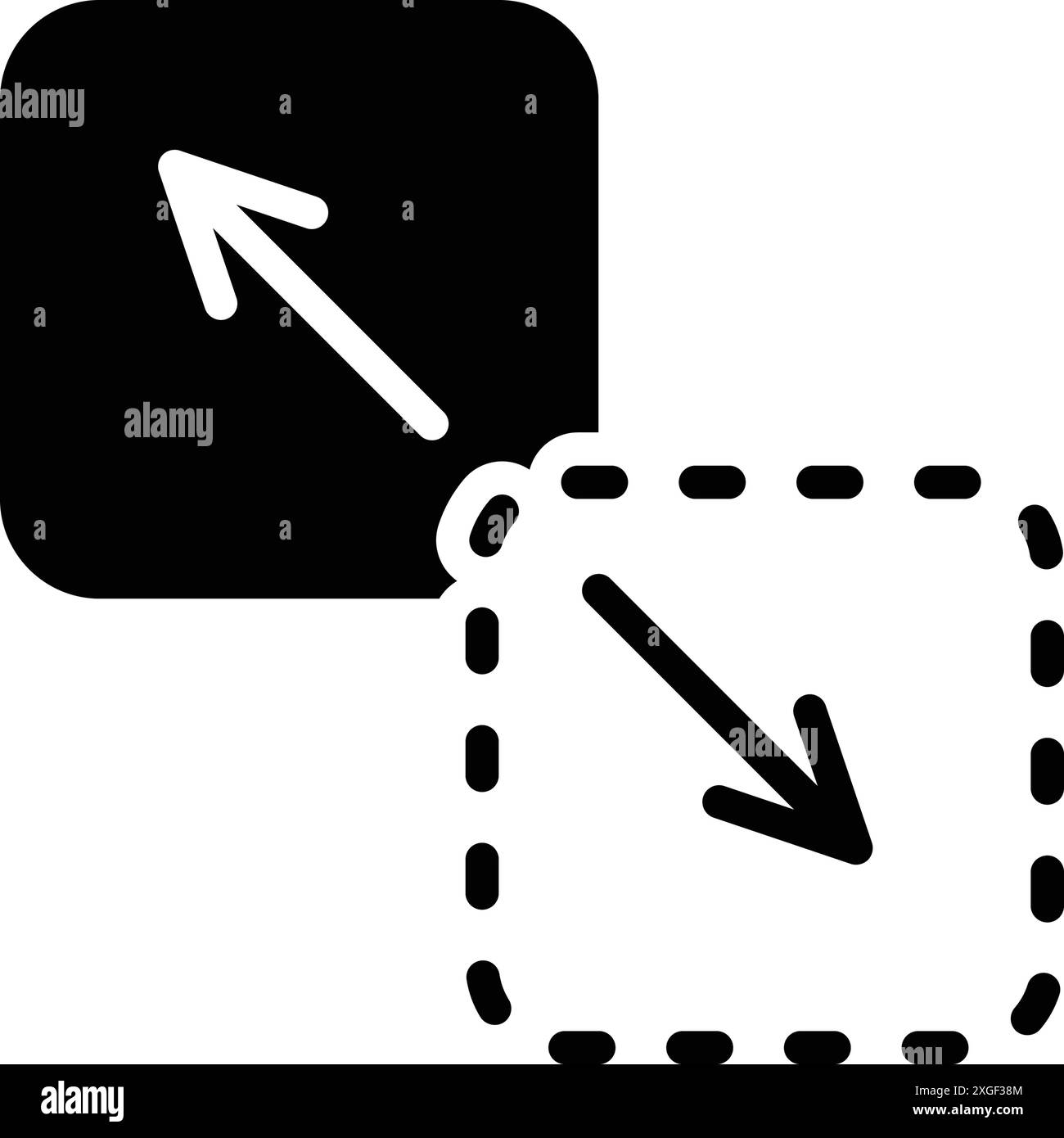 Drag drop icon hi-res stock photography and images - Alamy