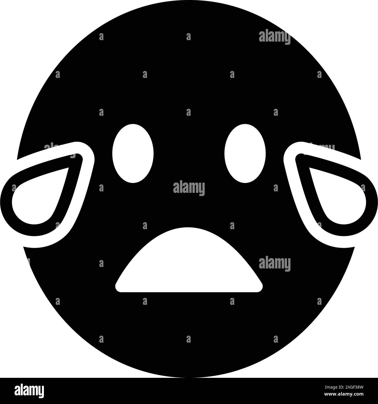 Icon for cry,blubber Stock Vector Image & Art - Alamy