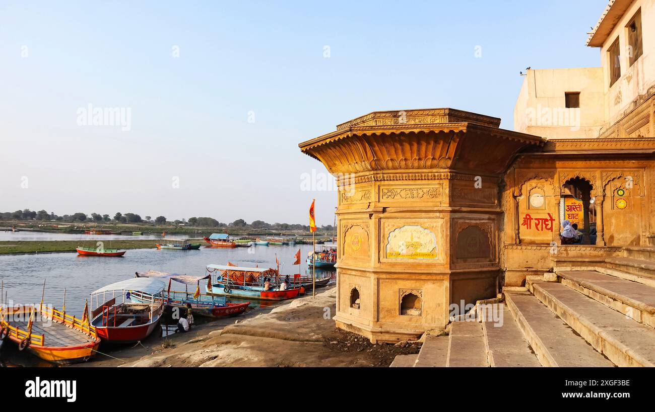 Yamuna river vrindavan hi-res stock photography and images - Alamy