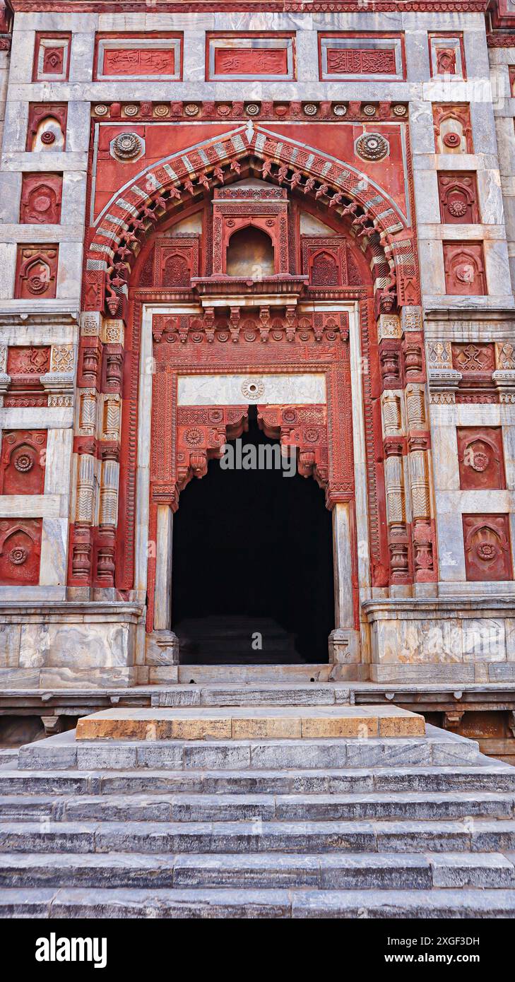 Beautiful entrance of Shah Ibrahim's tomb, built by Sher Shah Suri in ...