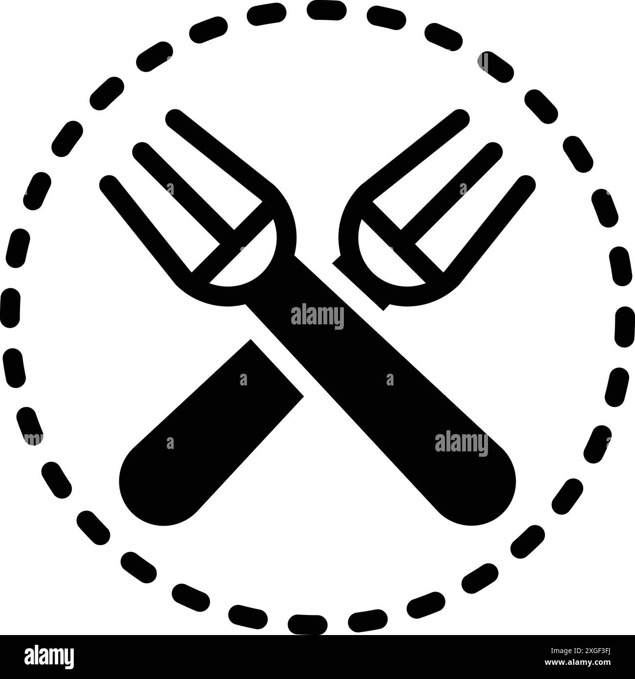 Fork object Stock Vector Images - Alamy