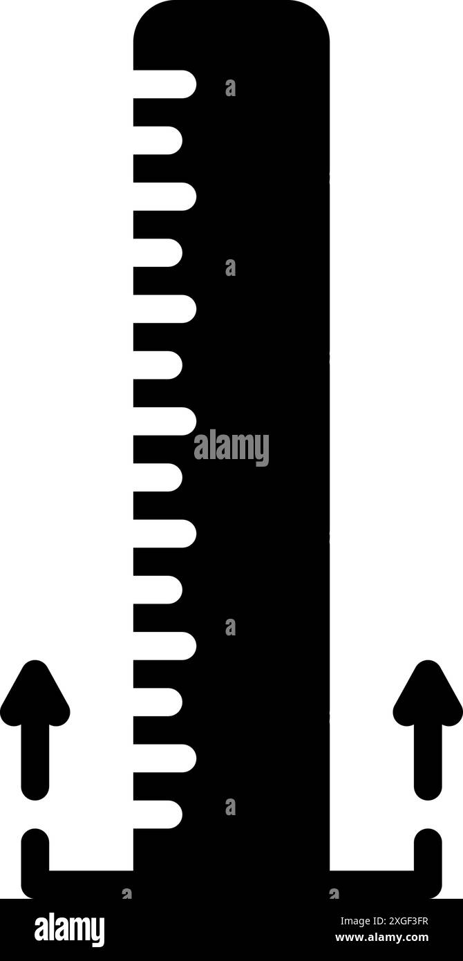 Icon for elevation,height Stock Vector Image & Art - Alamy