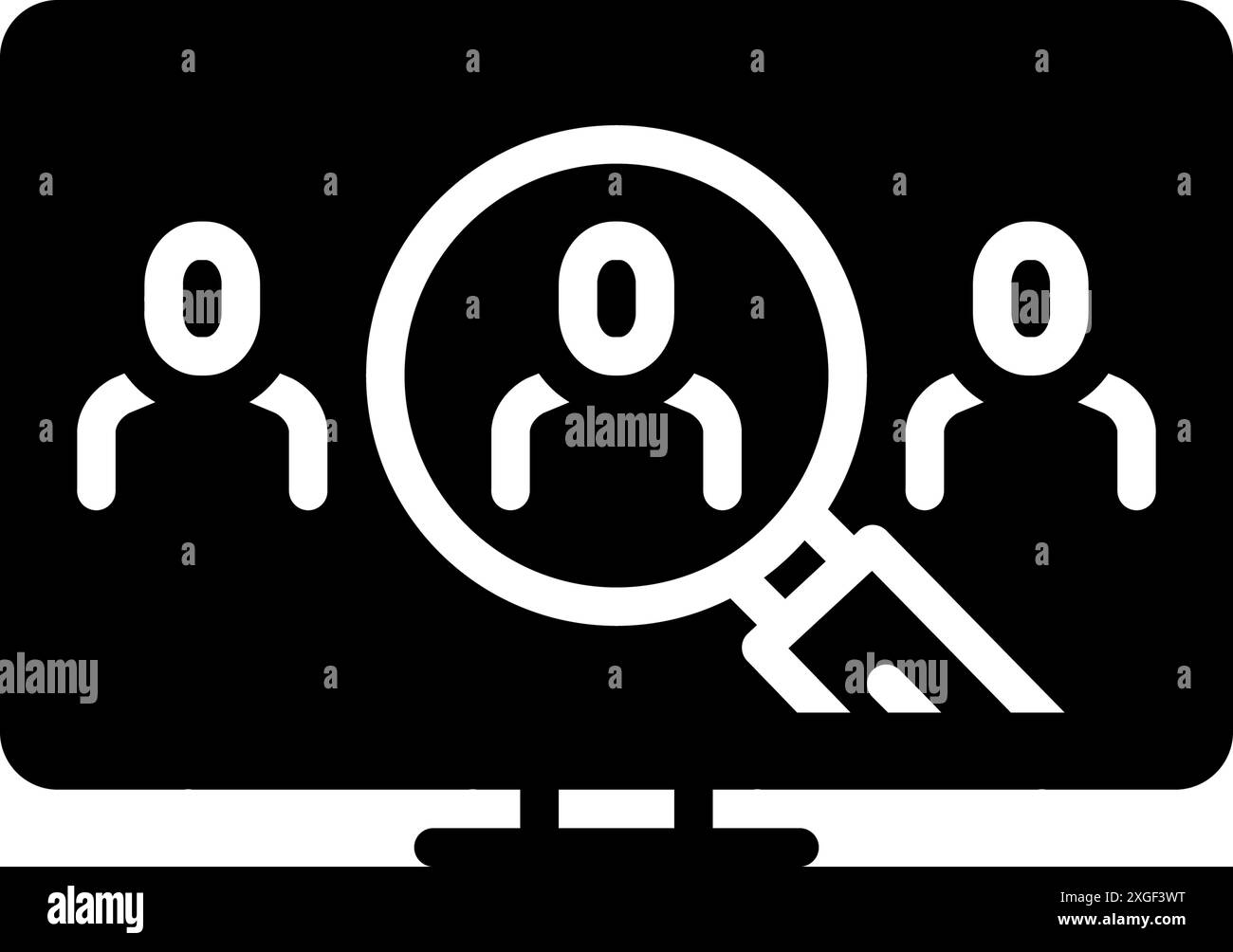 Icon for identifies,recognize Stock Vector Image & Art - Alamy