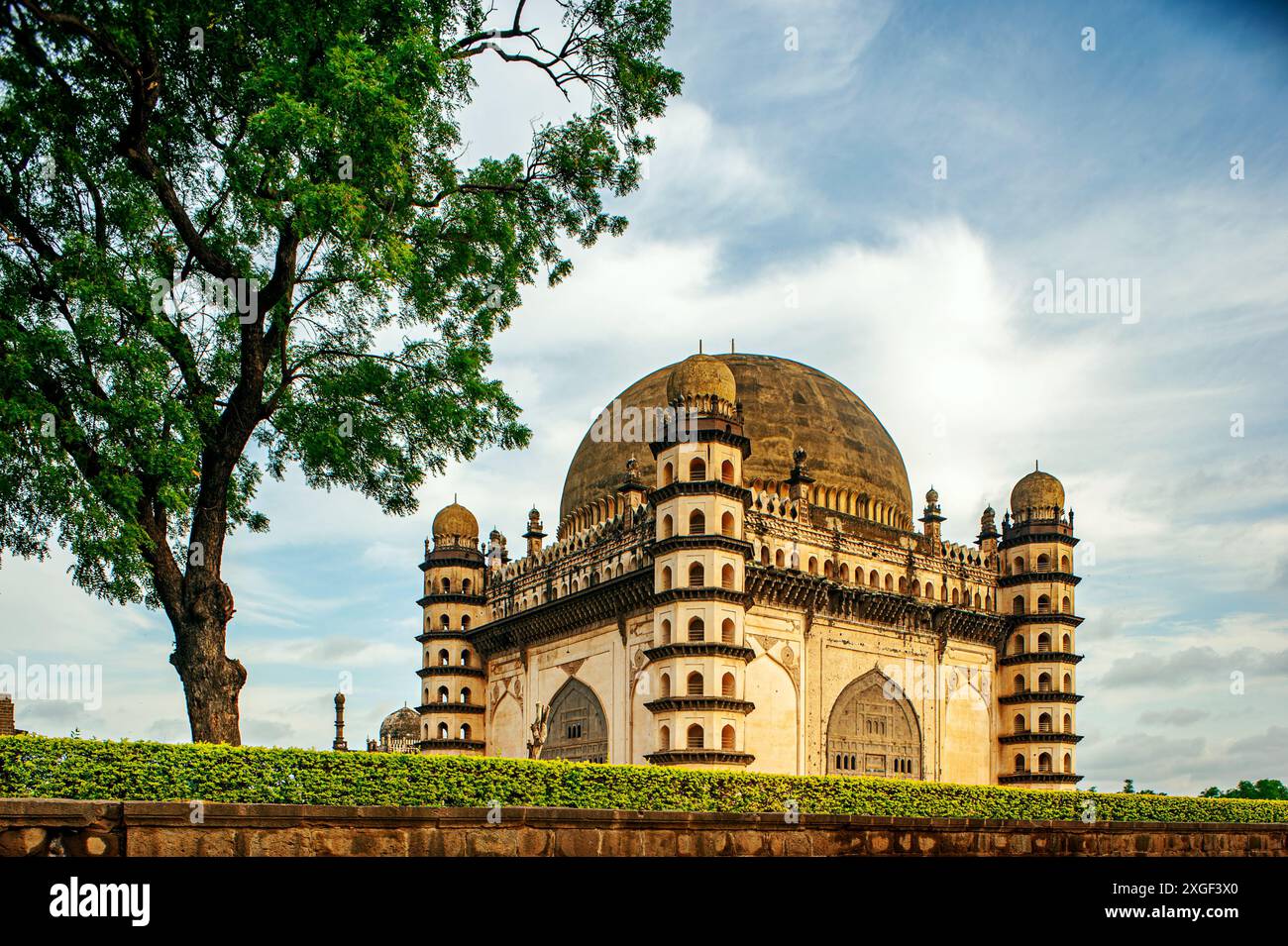 Vintage Old Heritage Gol Gumbaz is the mausoleum of king Mohammed Adil ...