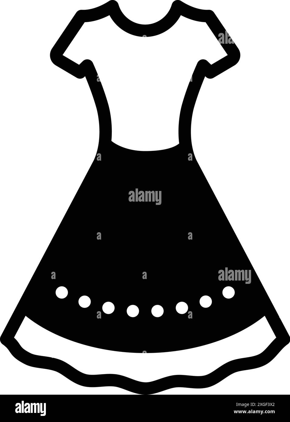 Icon for dress,frok Stock Vector Image & Art - Alamy