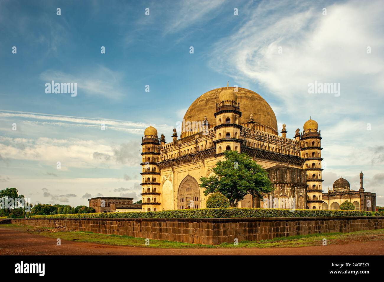 Vintage Old Heritage Gol Gumbaz is the mausoleum of king Mohammed Adil ...