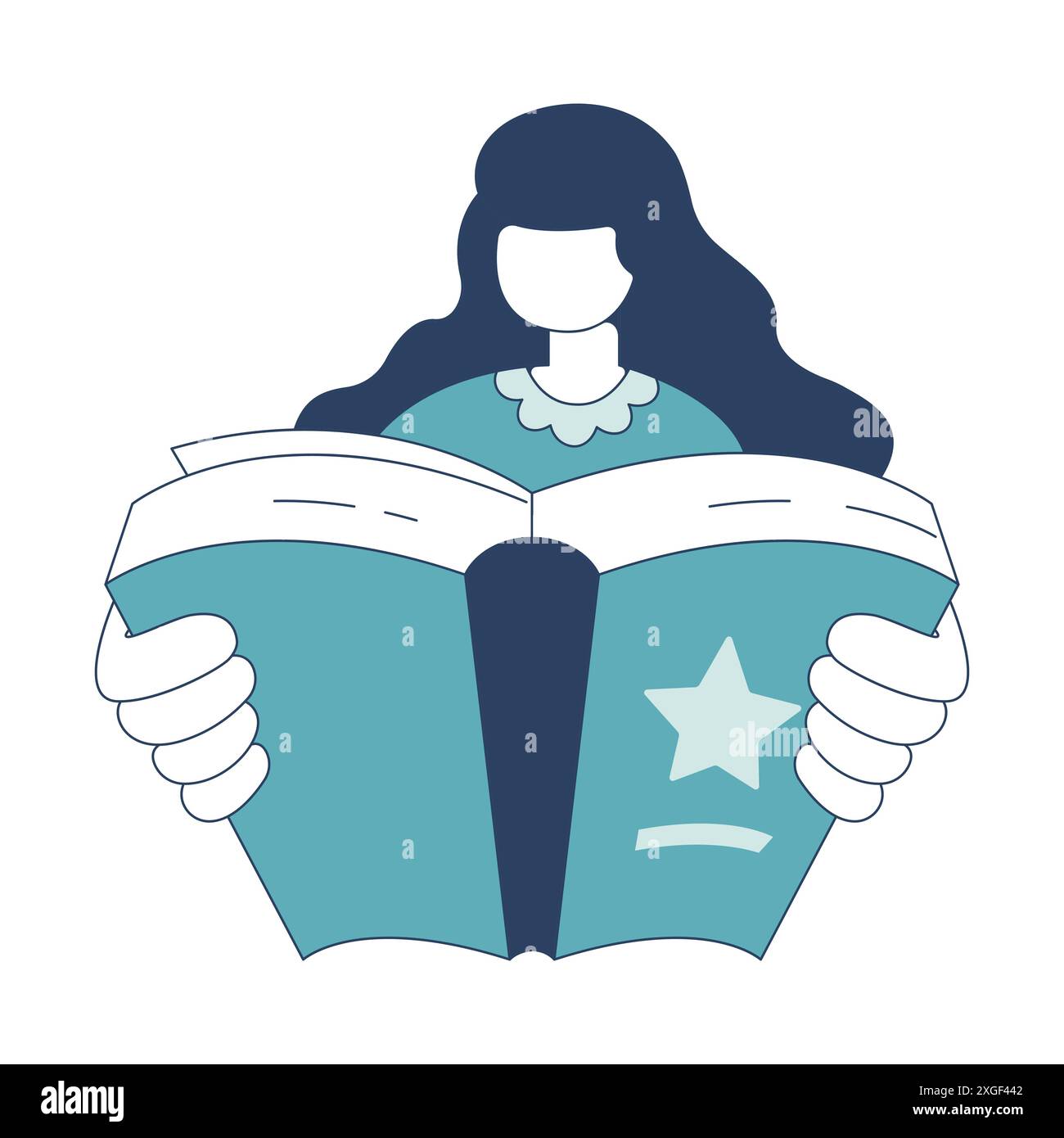 Girl student silhouette hi-res stock photography and images - Alamy