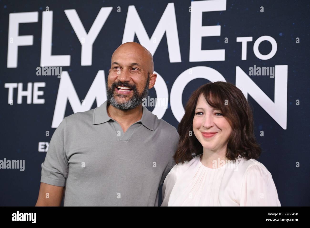 New York, USA. 08th July, 2024. (L-R) Keegan-Michael Key and Elle Key ...