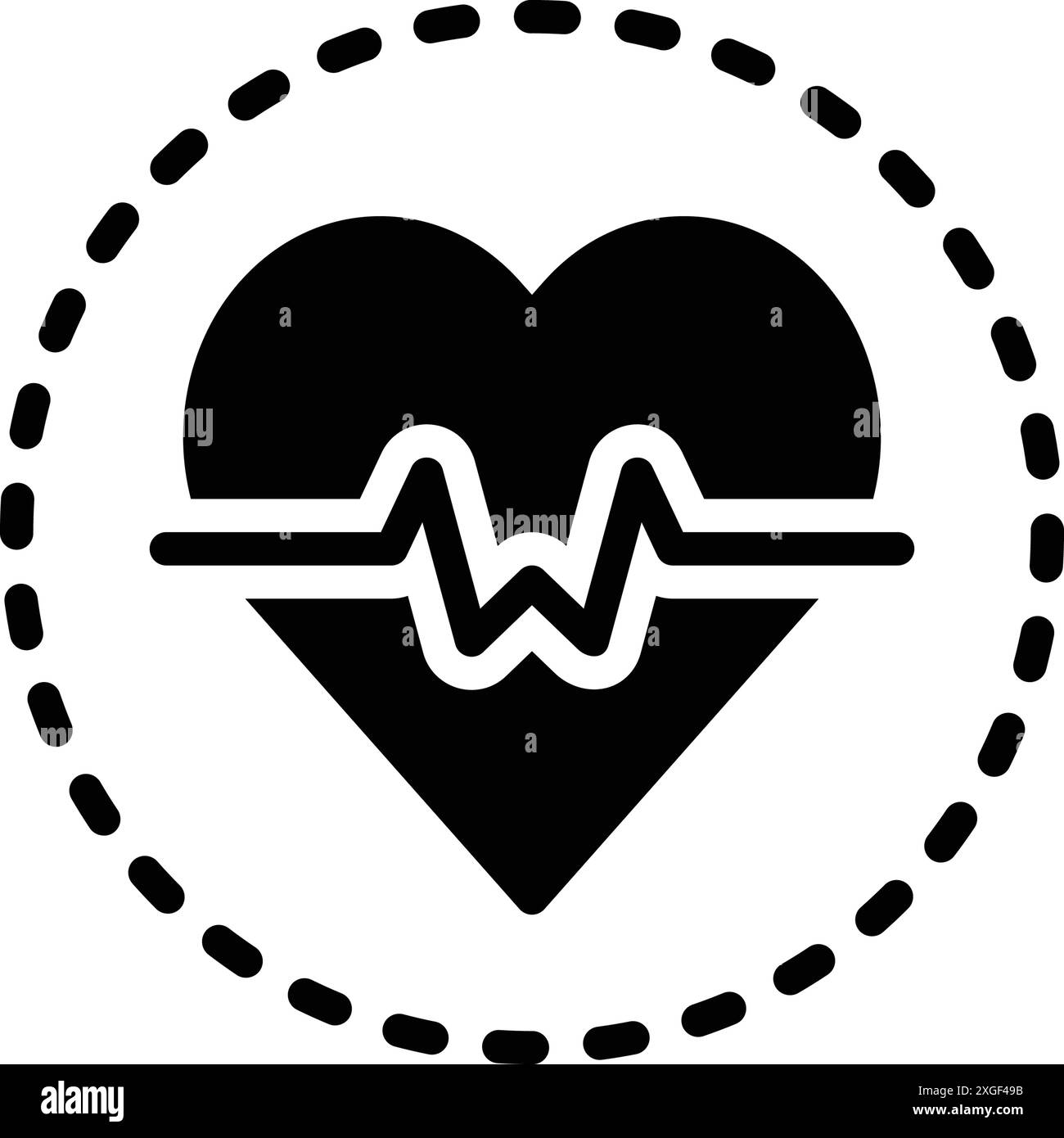 Icon for heard,heartbeat Stock Vector Image & Art - Alamy