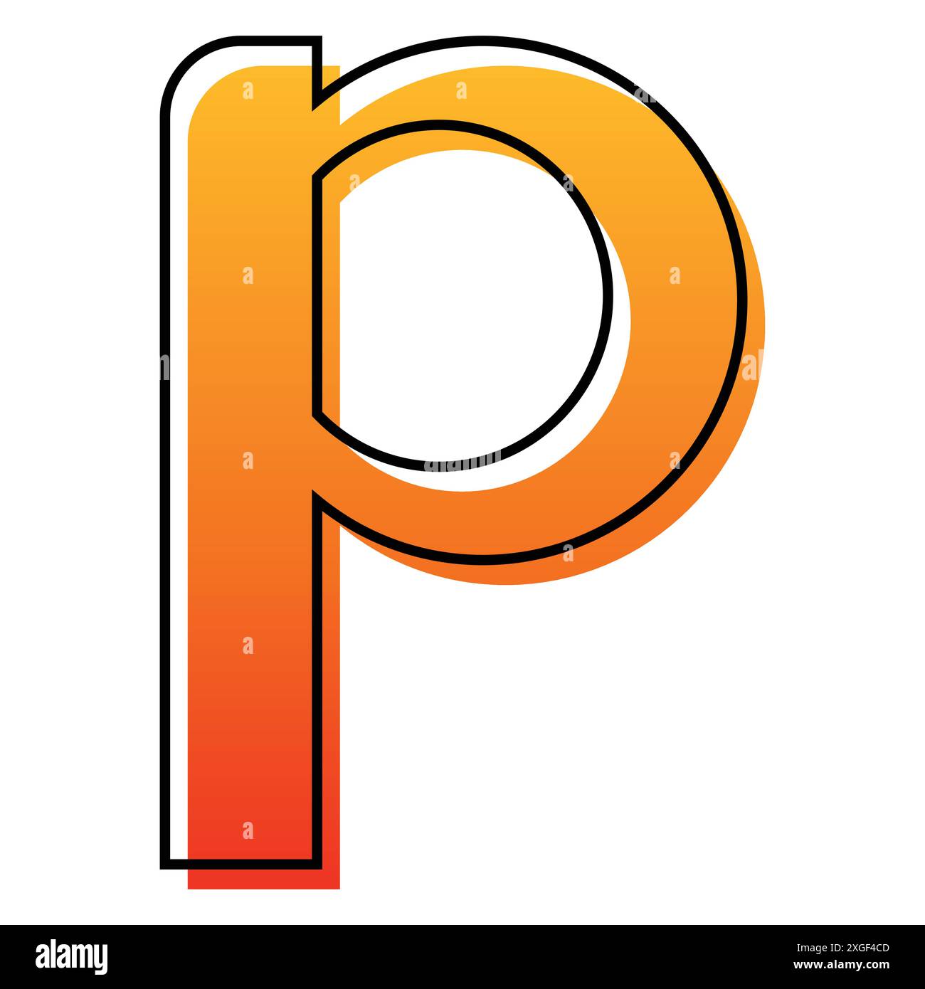 Funky letter Cut Out Stock Images & Pictures - Alamy