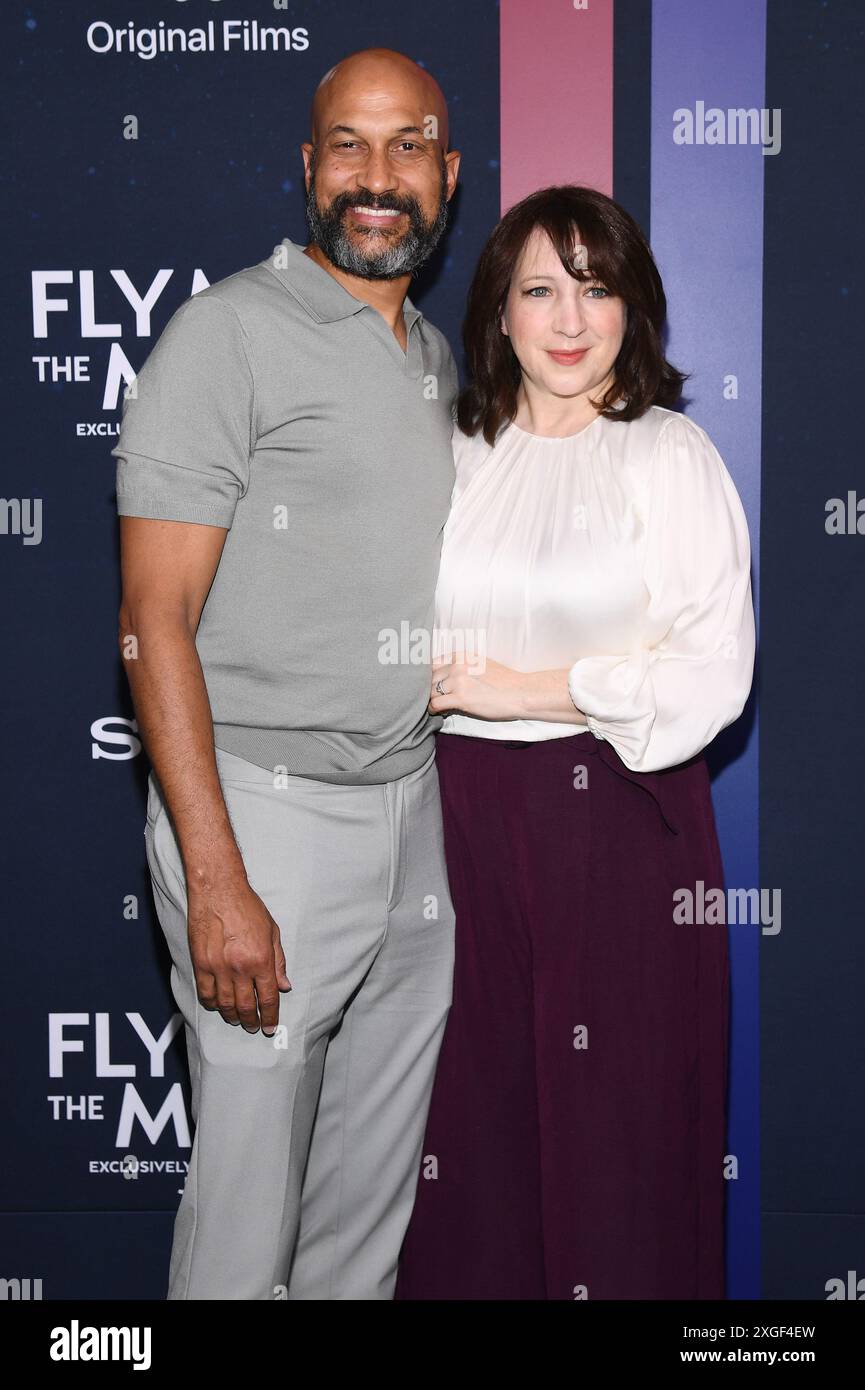 New York, USA. 08th July, 2024. (L-R) Keegan-Michael Key and Elle Key ...