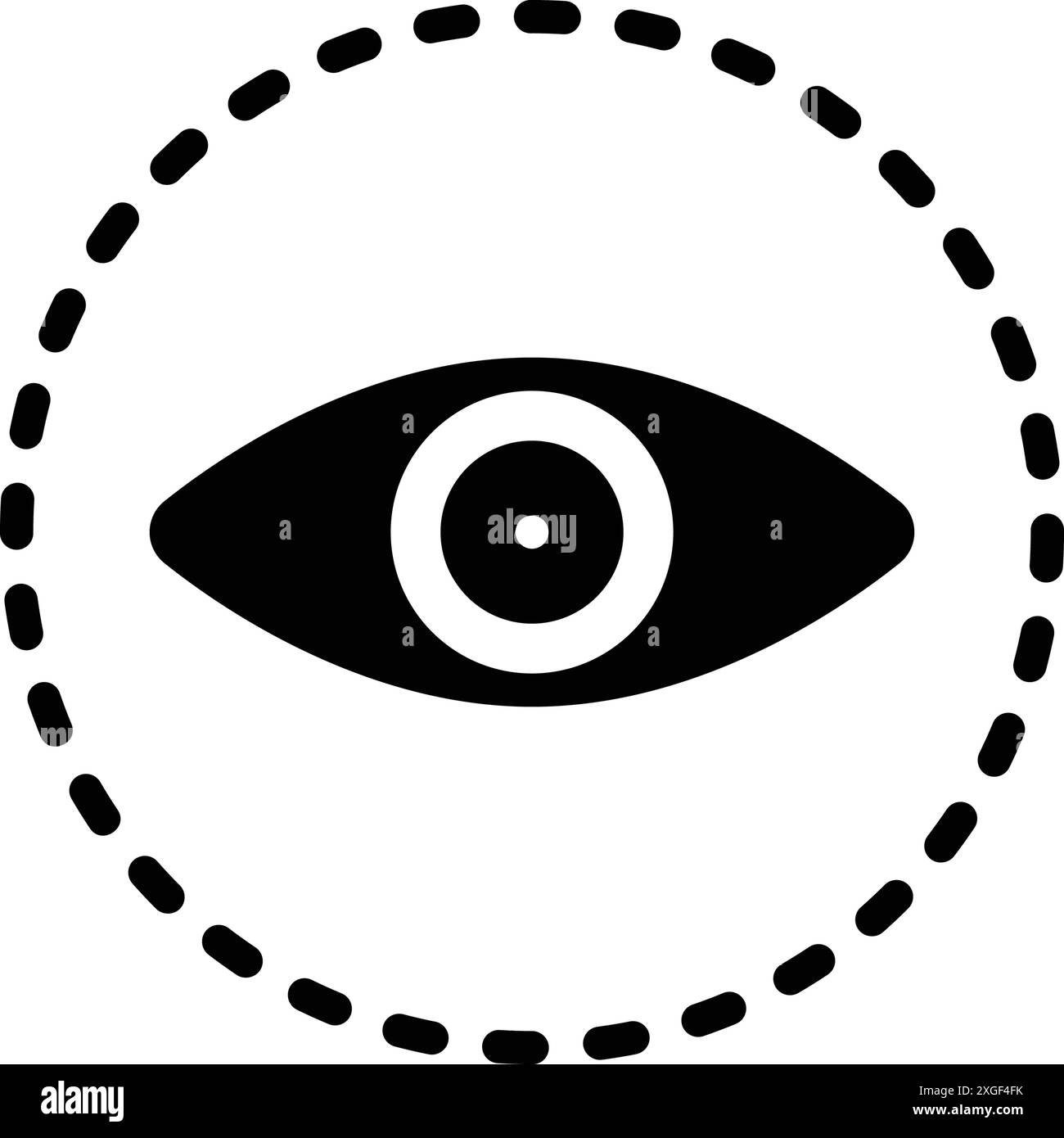 Icon for visible,vision Stock Vector Image & Art - Alamy