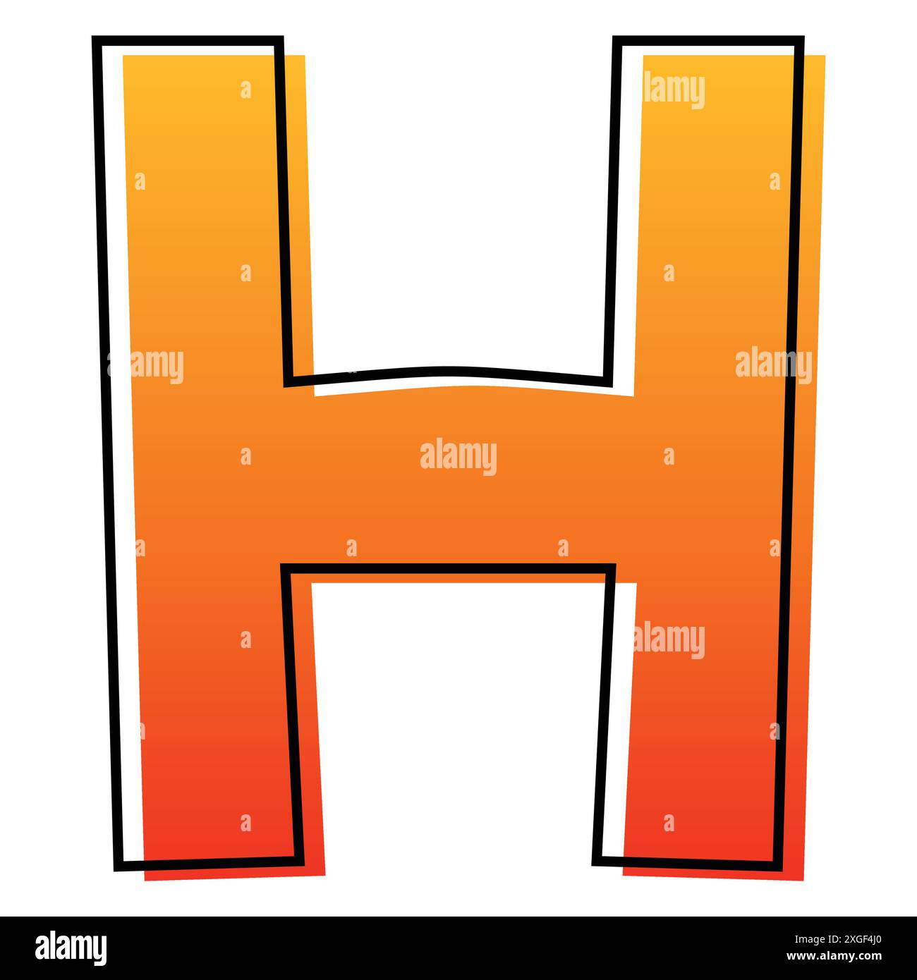 Alphabet h logo hi-res stock photography and images - Alamy