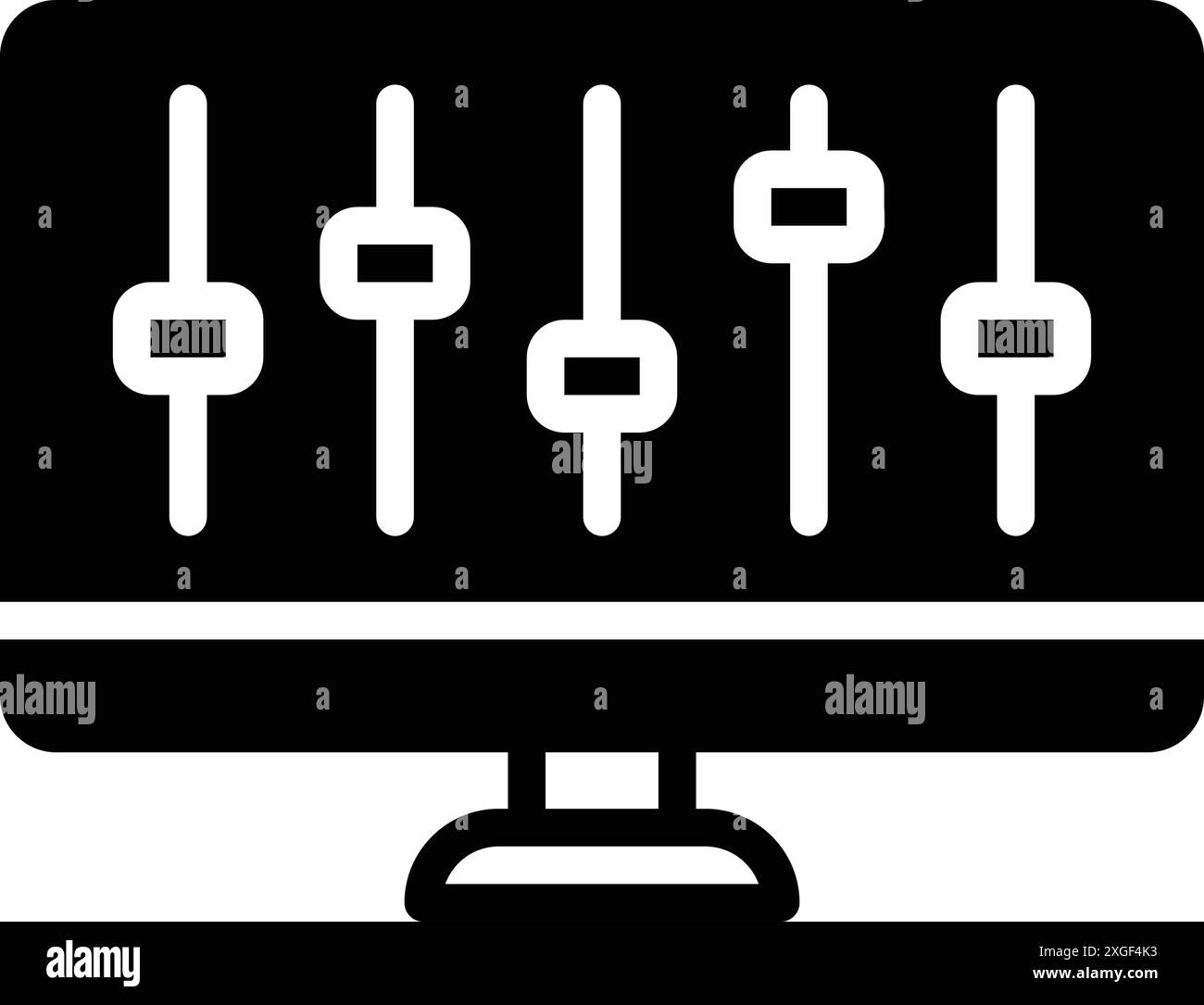 Icon for parameter,custom Stock Vector Image & Art - Alamy