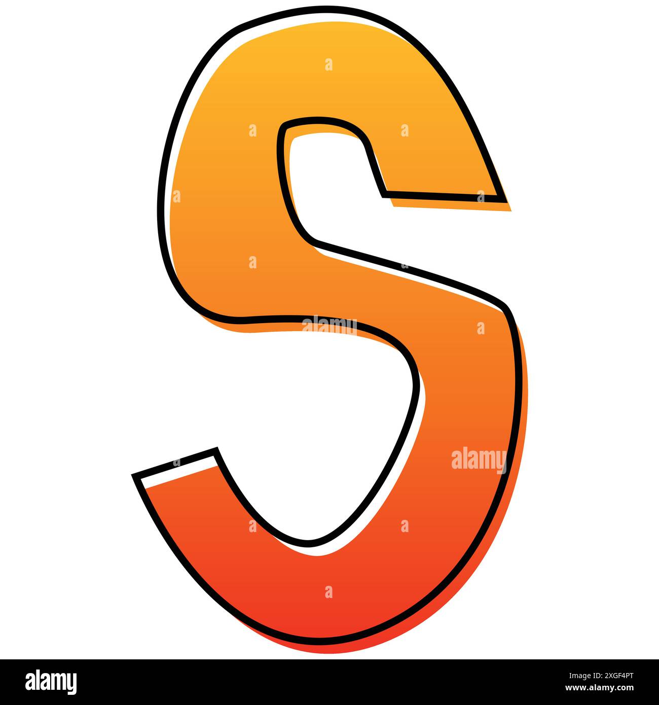 S letter doodle hi-res stock photography and images - Alamy
